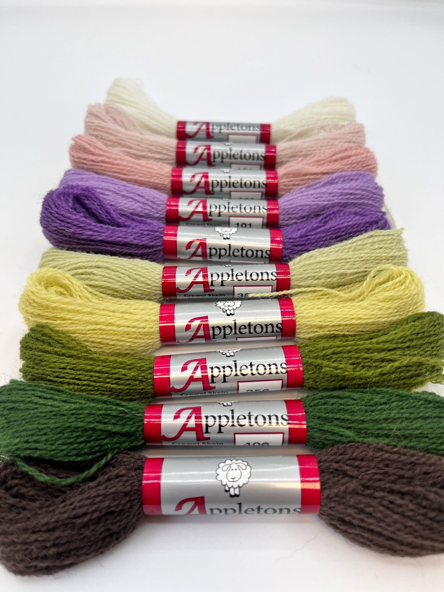 Autumn Crewel 2 ply range - Appletons